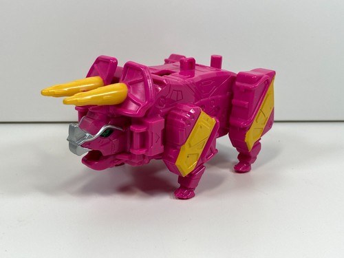 Power Rangers Dino Charge Pink Tricera Zord Megazord Bandai | eBay
