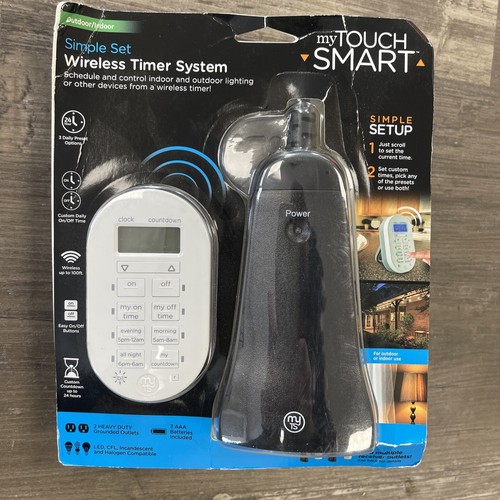 Wireless Timer System, Indoor/Outdoor, 2-Outlet | eBay