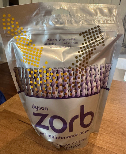 Dyson Zorb Carpet Maintenance Powder 26.5 oz | Sealed Bag 852184000136 ...