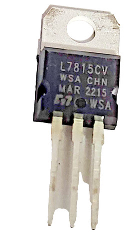 ST POSITIVE 15V VOLTAGE REGULATOR L7815CV USED IN VARIOUS APPLICATIONS ...
