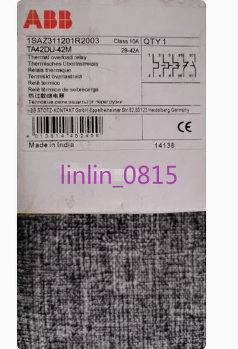 1Pcs New ABB relay TA42DU-42M | eBay