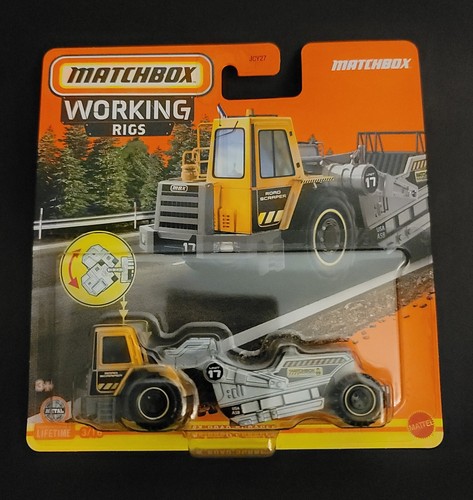 2024 Matchbox MBX Road Scraper "Matchbox Construction" (2023 Real ...