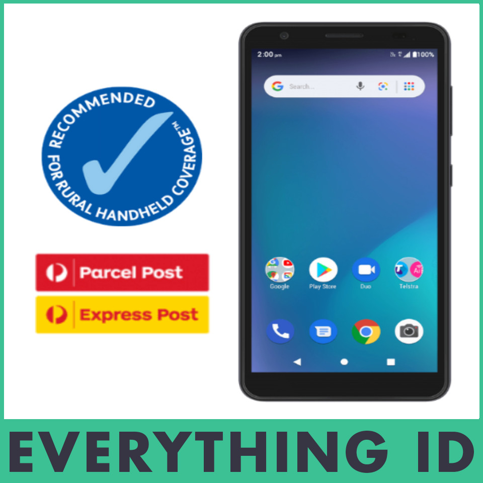 TELSTRA ESSENTIAL PRO 4G 4GX BLUE TICK A5 LARGE SCREEN 16GB PREPAID ...