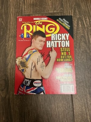 ricky hatton signed products for sale | eBay UK