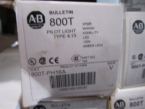 NEW ALLEN BRADLEY 800T-PH16A PILOT LIGHT | eBay
