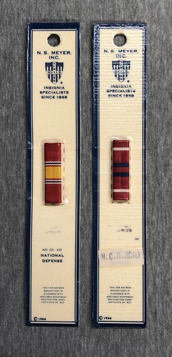 US National Defense Service Ribbon & NCO Academy Ribbon !!! | eBay