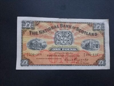£1 Scottish Banknotes for sale | eBay