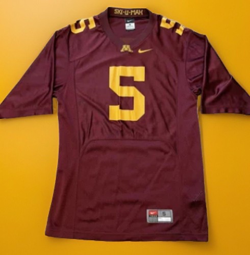 MINNESOTA GOPHERS Nike Authentic Football jersey #5 Small NCAA NFL ...