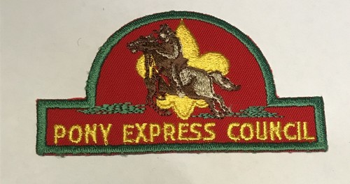 Pony Express Council HAt PAtch CC1 | eBay