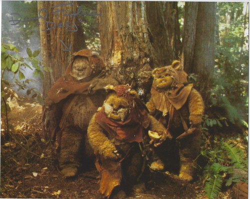 DANIEL FRISHMAN Signed 8.5 x 11 Photo Signed REPRINT Return Of Jedi ...