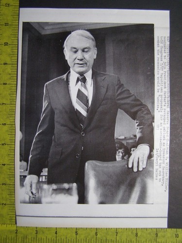 AP Wire Press Photo G William Miller Joins President Carter as Fed ...