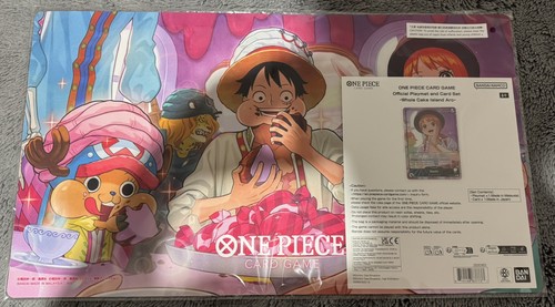 One Piece Official Playmat & Card Set Whole Cake Island Nami OP11-041 ...