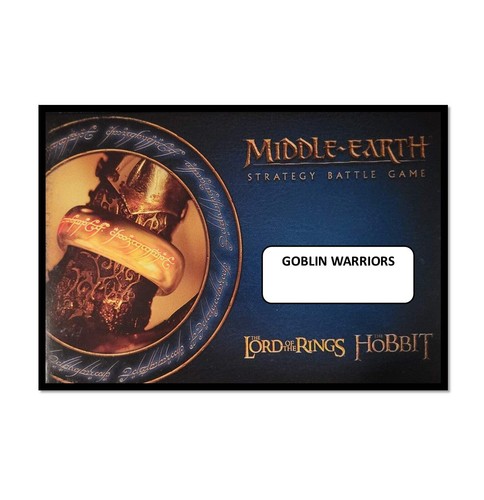 Goblin Warrriors Lord of the Rings Middle Earth | eBay
