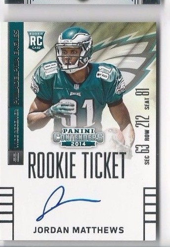 2014 Contenders Jordan Matthews Auto Autograph | eBay