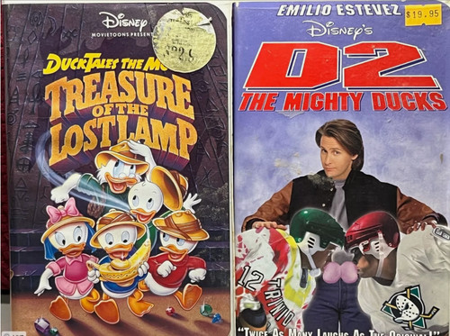 Ducks VHS: DuckTales the Movie, Treasure of the Lost Lamp / D2, The ...