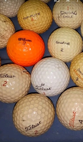 50's Vintage Antique Golf Ball Balls Sold Individually Or As A Lot | eBay