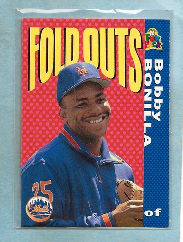 BOBBY BONILLA - 1994 Upper Deck Fun Pack "Fold Outs" - #223 - Mets ...