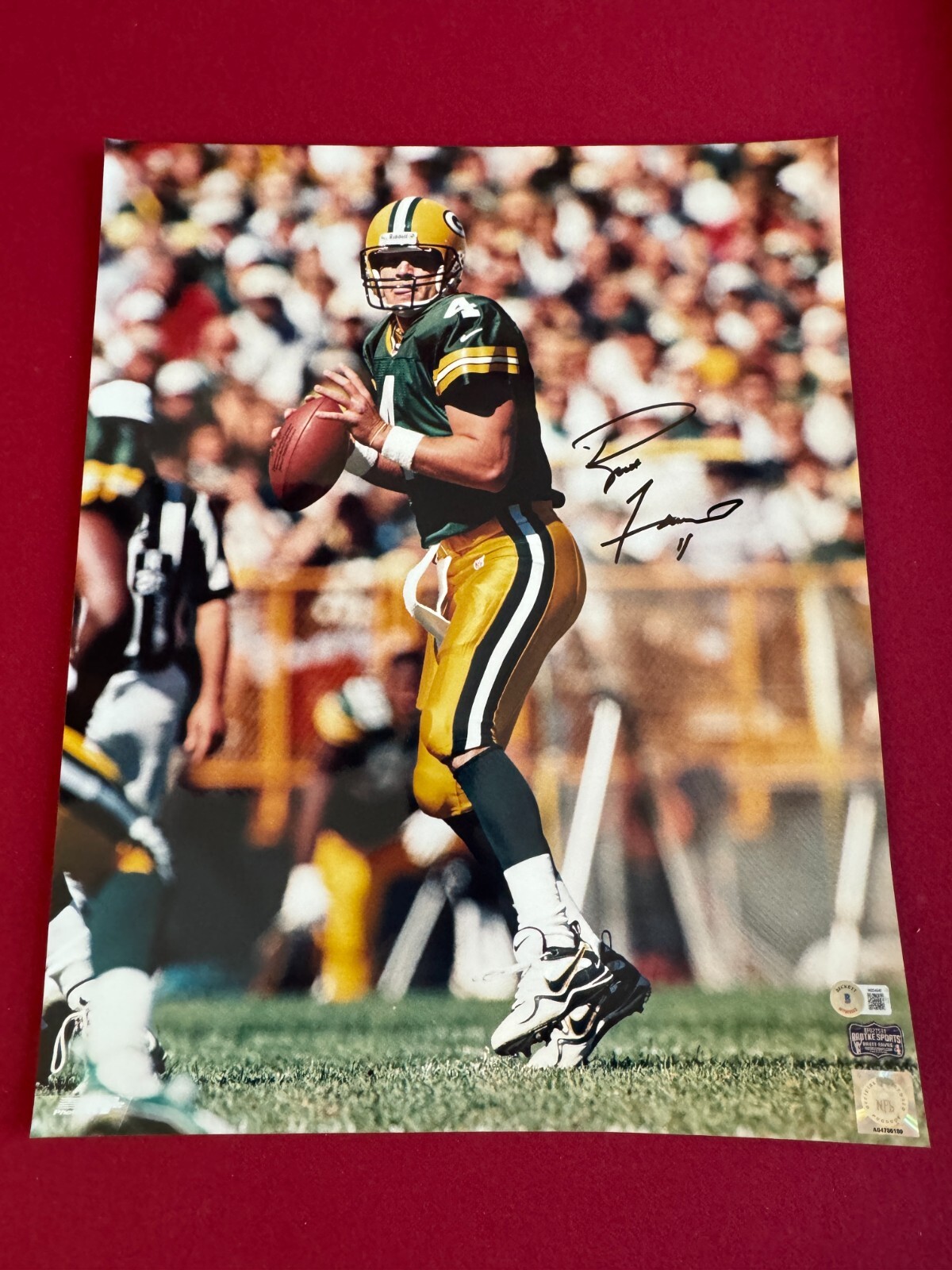 Brett Favre | Autographed Football Memorabilia & NFL Merchandise