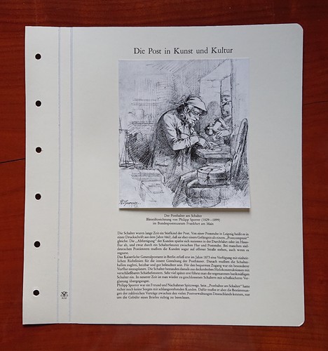 Form sheet The Post Art & Culture Postmaster at the Counter Drawing ...