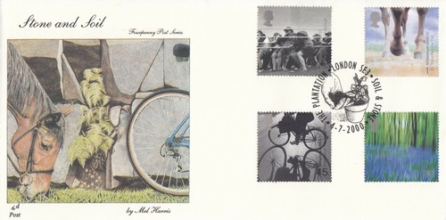 (60356) GB Fourpenny FDC Stone & Soil The Plantation London SE3 2000 | eBay