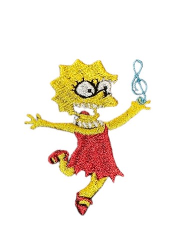 Lisa Simpsons Iron On Patch Jumpman Collection | eBay
