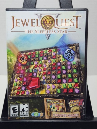 Jewel Quest V The Sleepless Star (PC CD-ROM 2010) Bonus Games Jewel ...