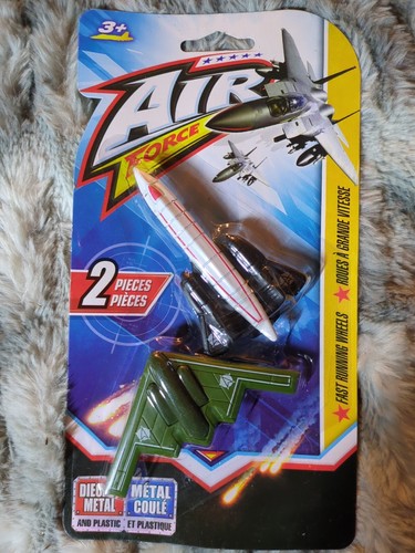 Air Force 2 Pack Die-cast Metal Airplanes ~ B-2 Stealth Bomber and SR ...
