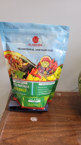 Alabama Worm Company Worm Castings Compost All Plant Types 5 Pound Bag ...