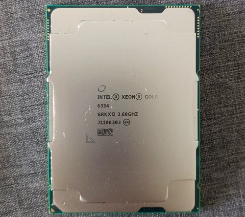 Intel Xeon Gold 6334 QS LGA-4189 2S CPU Processor 3.60 GHz 8-Core 18MB ...