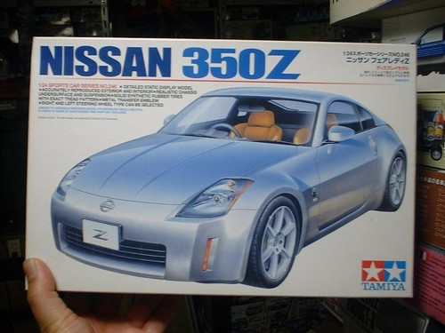 Tamiya 1/24 Nissan 350Z Sports Car Series Plastic Model Kit Unassembled ...