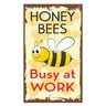 Bee Sign, Caution No Trespassing Honeybees at Work Sign, | eBay