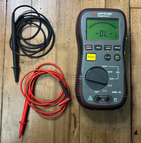 Amprobe AMB-45 Megatest 1 Multimeter with Leads | eBay