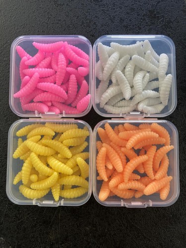 Artificial Soft "Flavour Infused" Pop up Maggots Carp & Coarse 2.2mm x ...