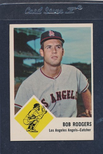 1963 Fleer #020 Bob Rodgers Angels EX *376 | eBay