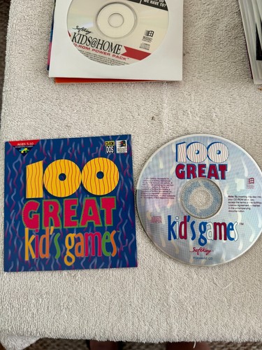 100 Great Kid's Games PC Children's Games - 1995 SoftKey International | eBay