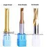 Solid Carbide Single Teeth Thread Milling Cutter Diameter 1.6 2 2.4 3 4 ...