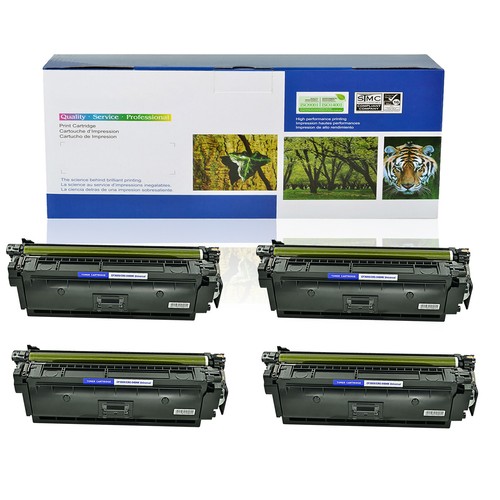 4PK CF360X Toner Cartridge For HP 508X Enterprise MFP M553dn M553x ...