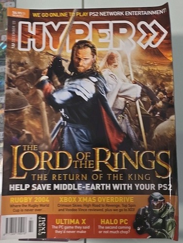 HYPER Magazine Issue 122 December 2003 Retro Game PlayStation Xbox ...
