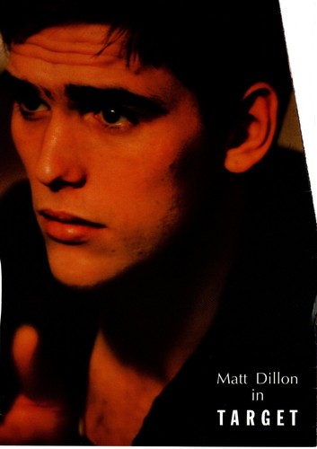 FRAMED PICTURE 11X8" MATT DILLON IN TARGET | eBay