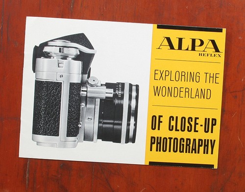 ALPA REFLEX EXPLORING CLOSE-UP PHOTOGRAPHY/126652 | eBay