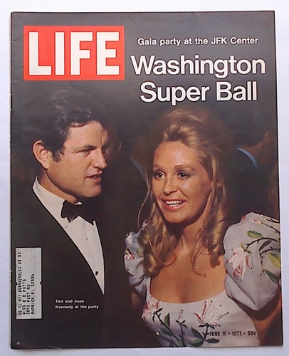 Life Magazine Cover Only ( Ted and Joan Kennedy ) June 11, 1971 | eBay