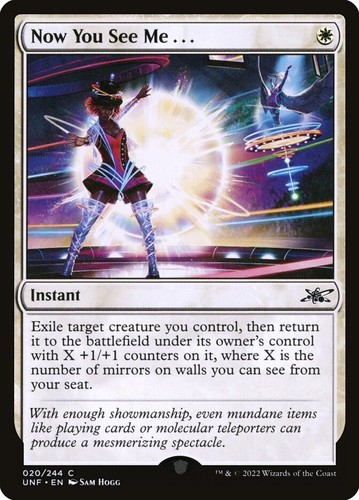 Magic the Gathering (mtg): UNF: Now You See Me . . . (x 4) | eBay