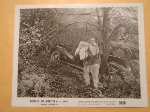 TOR JOHNSON WRESTLER ED WOOD JR. EDWARD #1 CAMP ORIGINAL VINTAGE b&w ...