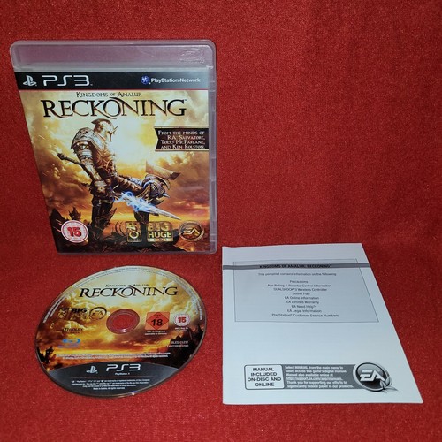 Kingdoms of Amalur: Reckoning (PlayStation 3 PS3, 2012) REGION 2/PAL ...