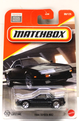 Matchbox 2025 8/125 1984 Toyota MR2 Black (Lights Up Version) | eBay