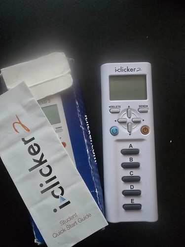 iClicker 2 Student Remote (2nd Edition) 9781429280471| eBay