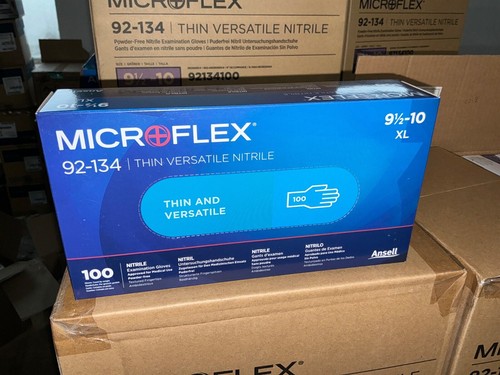 MICROFLEX 92-134 | Versatile Nitrile EXAM GLOVES XL (Box of 100) | eBay