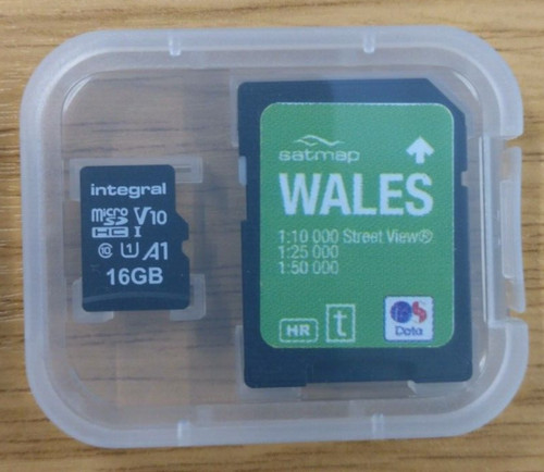 Satmap Wales (OS) Map Card for Satmap GPS Active 20, 10 & 12 GPS Units ...