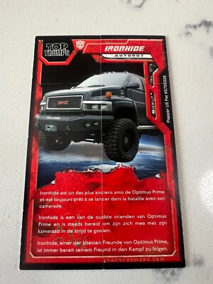 Transformers Top Trumps for sale | eBay