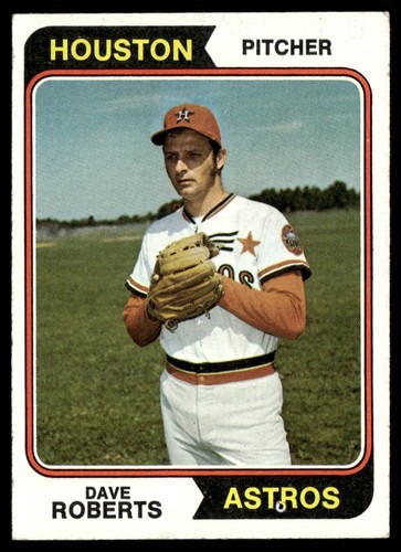 1974 Topps Card Baseball Dave Roberts Houston Astros #177 EX-MT | eBay